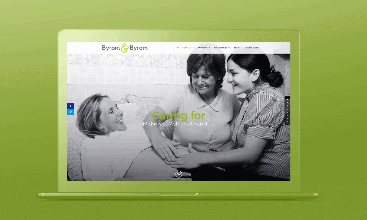 Byrom & Byrom - Branding, Social Media and Website