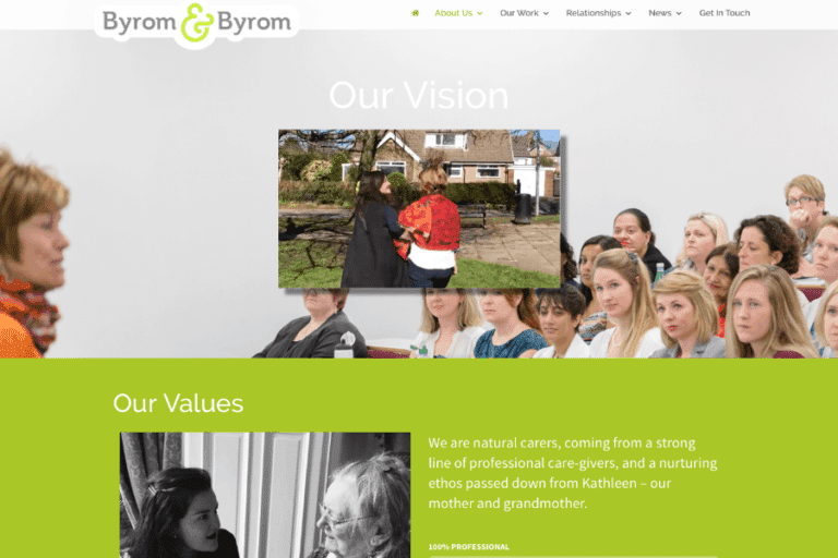 Byrom & Byrom - Branding, Social Media and Website