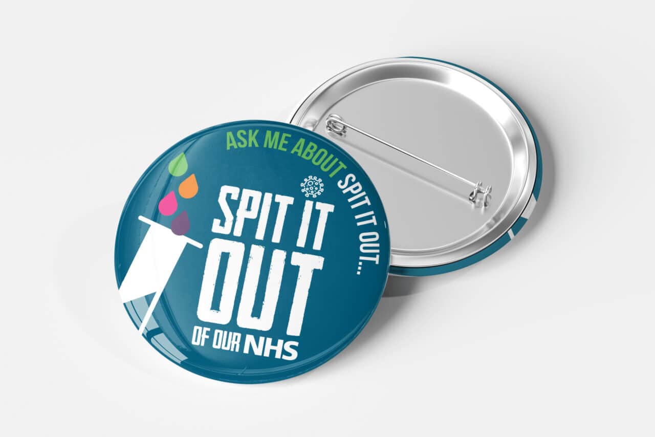 'Spit it Out' NHS Covid- 19 Testing Programme Campaign