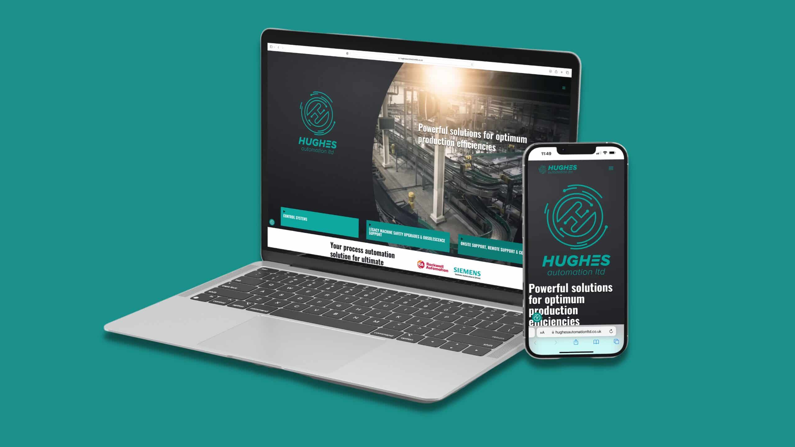 Hughes Automation Website Redevlpoment